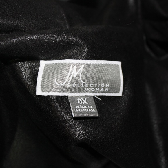 JM Collection | Jackets & Coats | Jm Collection Woman Black Jacket Nwot ...